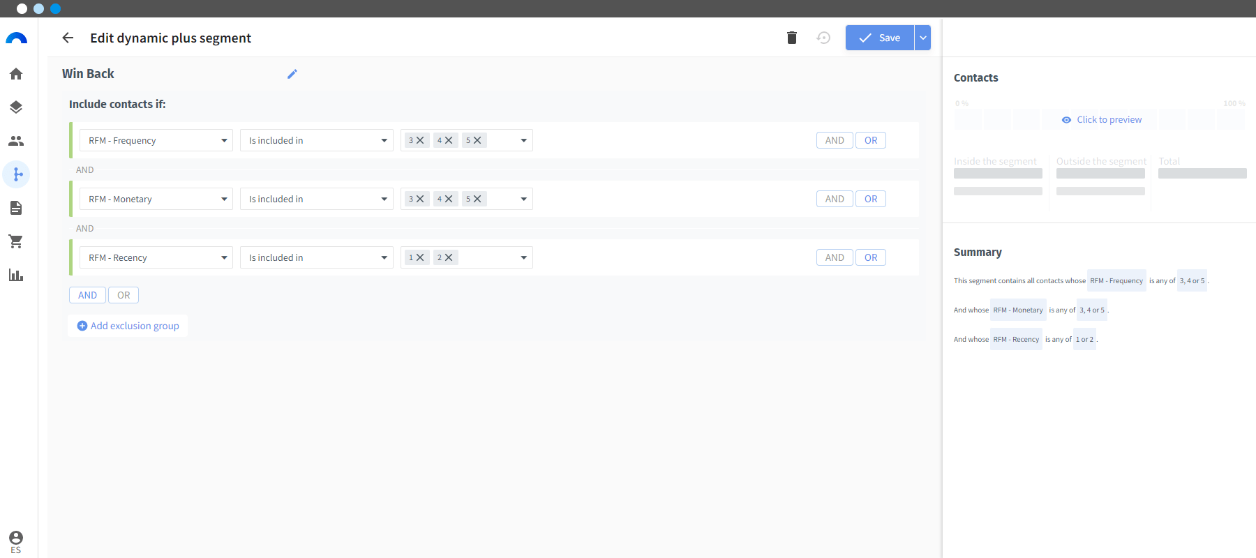 Win-Back (Segment) – Help Center